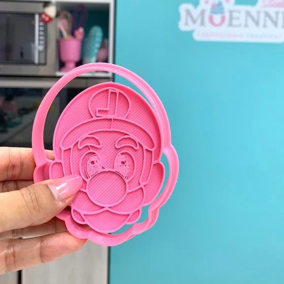 Cortador y Stamp LUIGI - Mario Bross – moennestudio