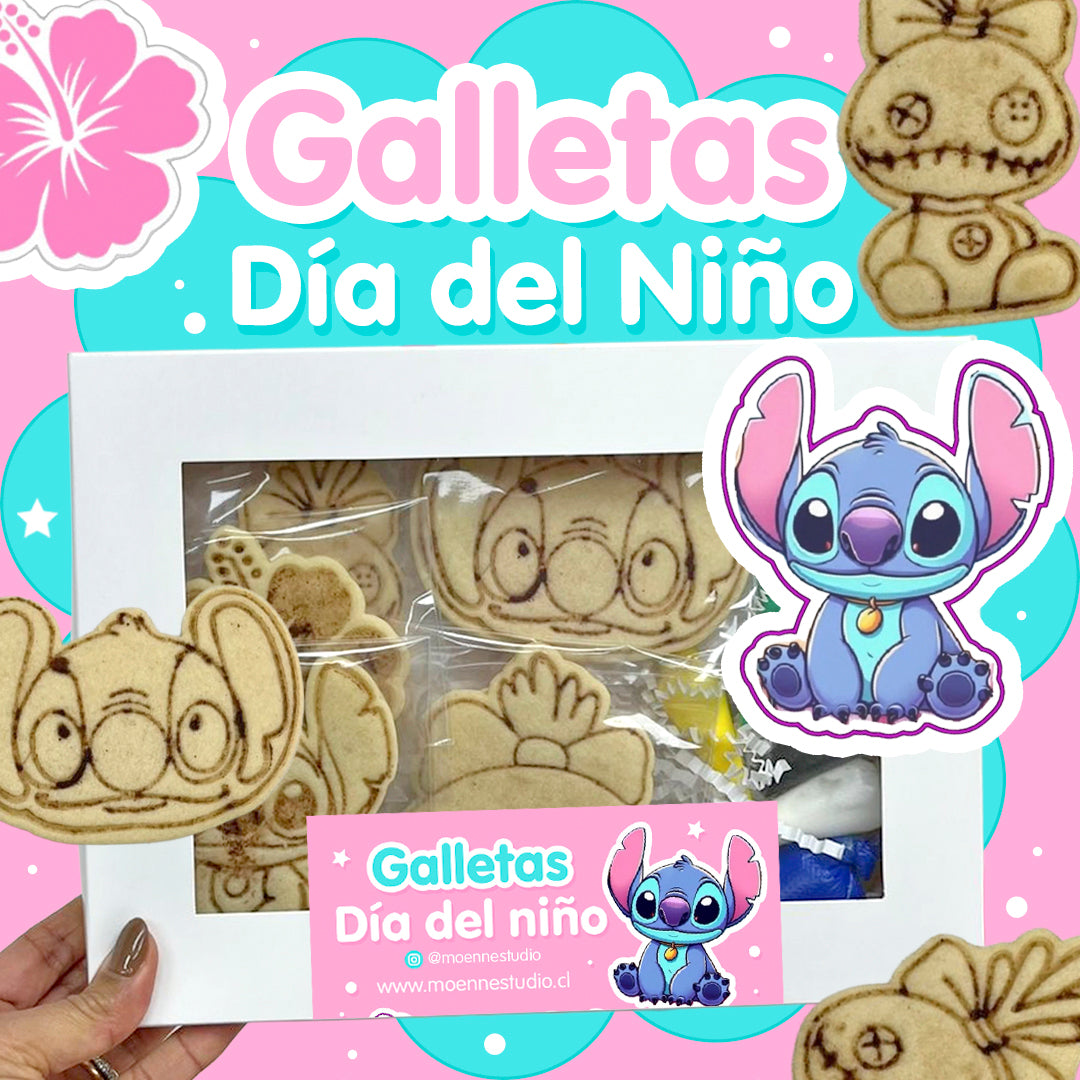 Set Pinta Galletas - Stitch – moennestudio