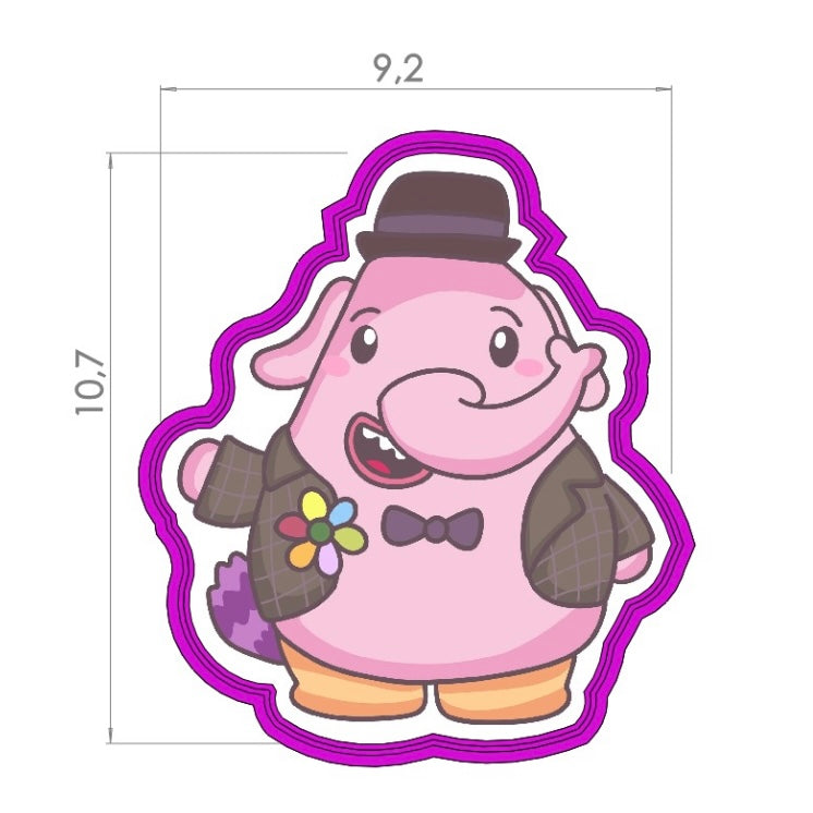 Cortador Elefante - Intensamente – moennestudio