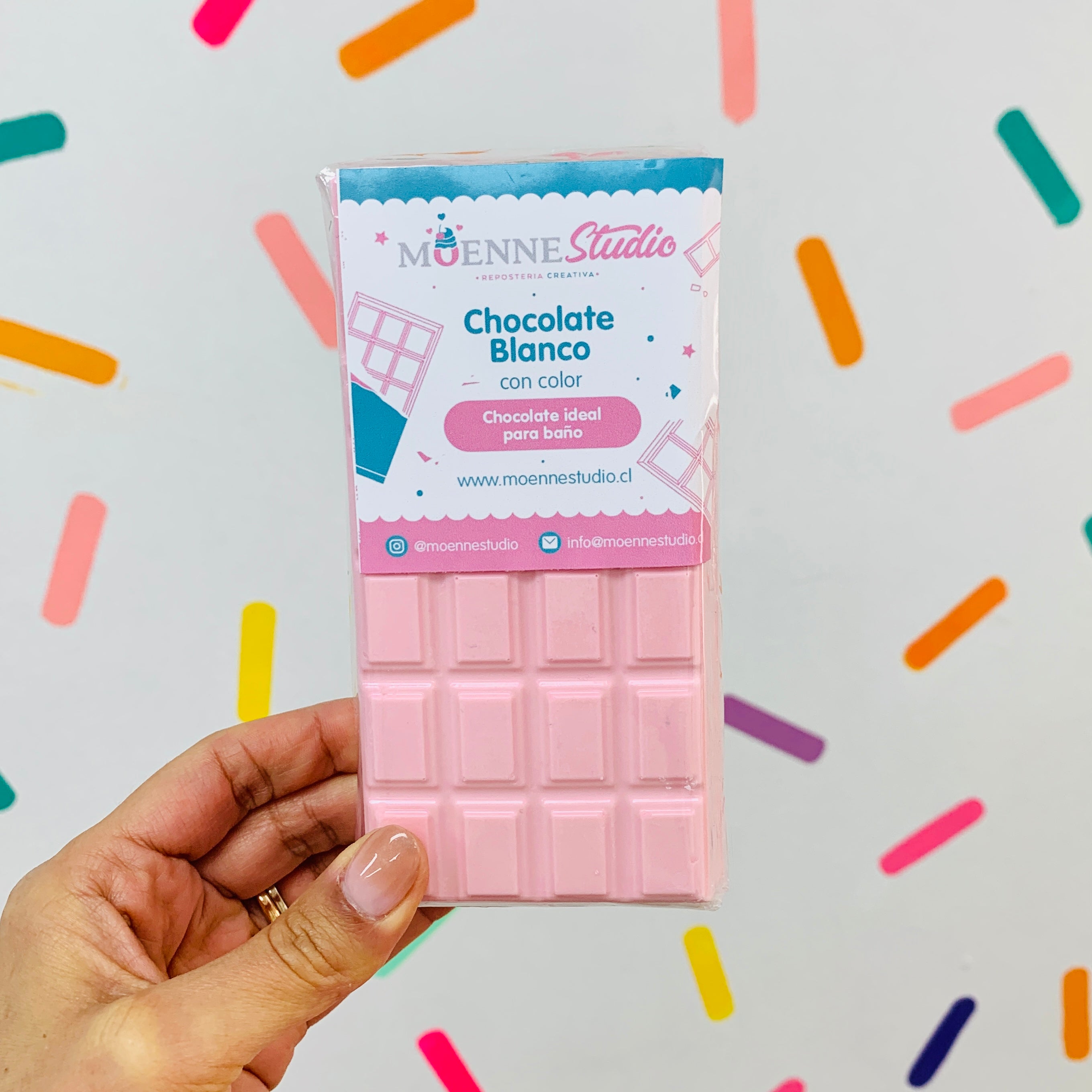 Chocolate Color Rosado 250gr – moennestudio