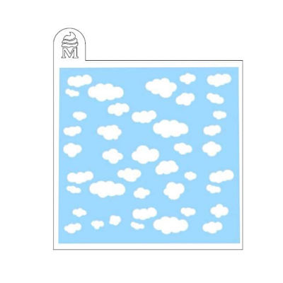 Stencil Nubes – moennestudio
