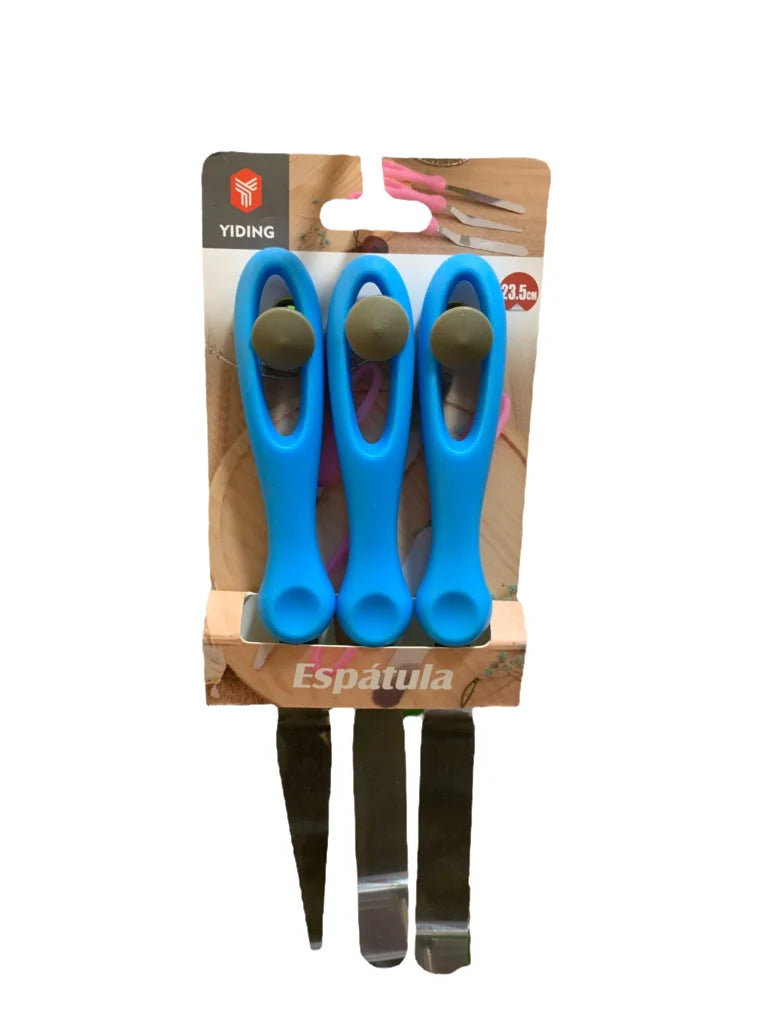 Set 3 Espatulas Azul – moennestudio